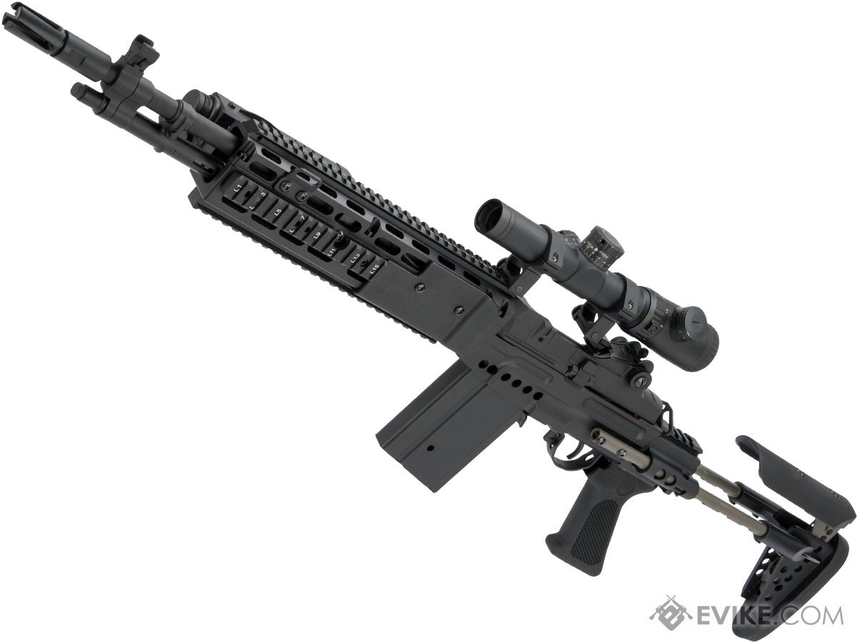 CYMA Sport Full Metal M14 EBR Designated Marksman Rifle Airsoft AEG EBR ...