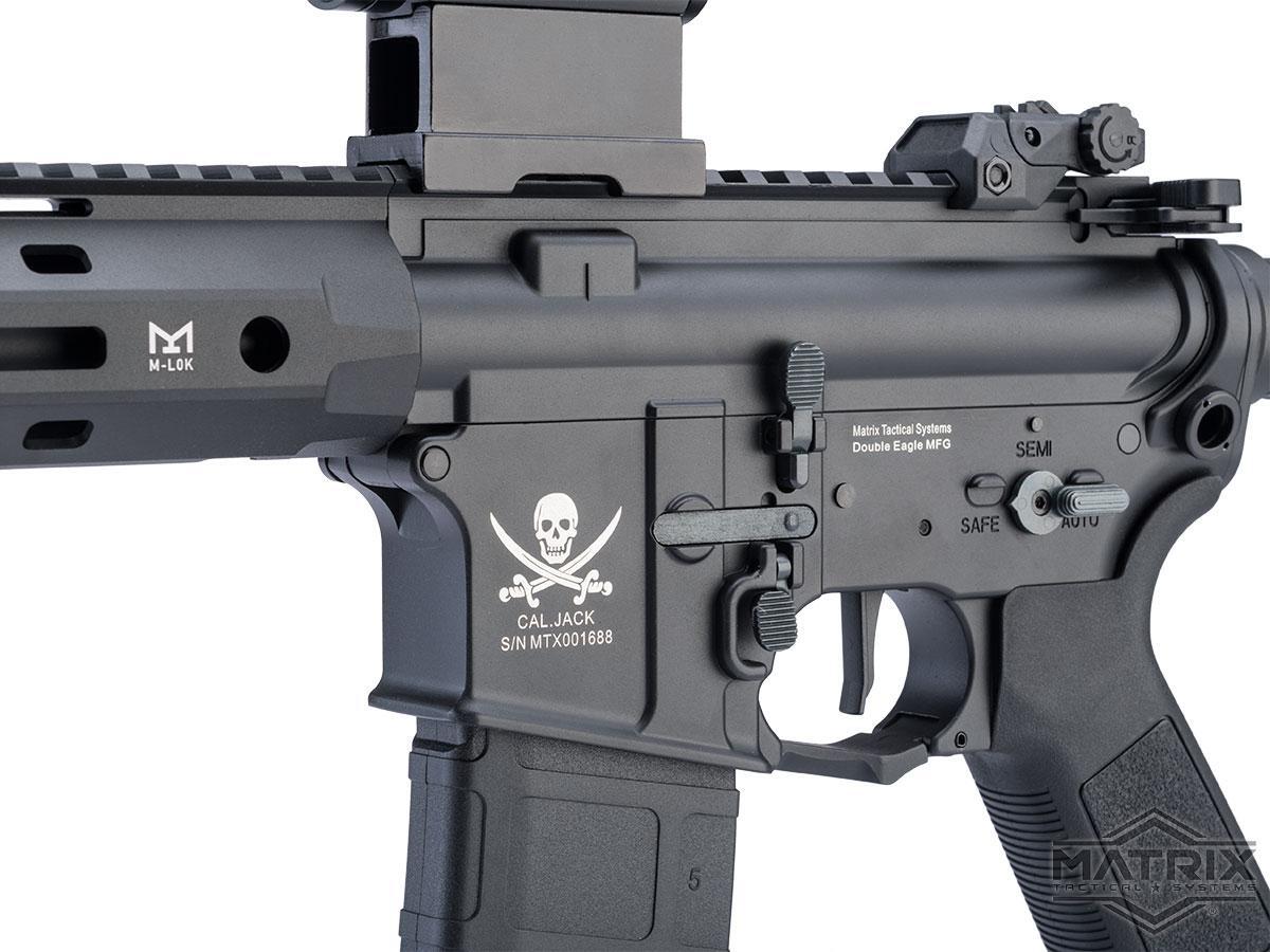 Matrix "Calico Jack" Metal M4 Airsoft AEG Rifle w/ M-LOK Handguard ...