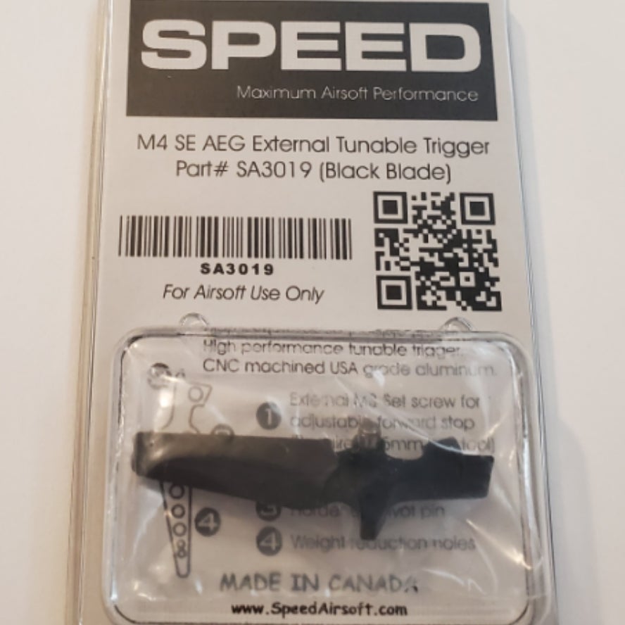SPEED Airsoft M4/M16 AEG Externally Tunable Trigger (Type: Blade ...