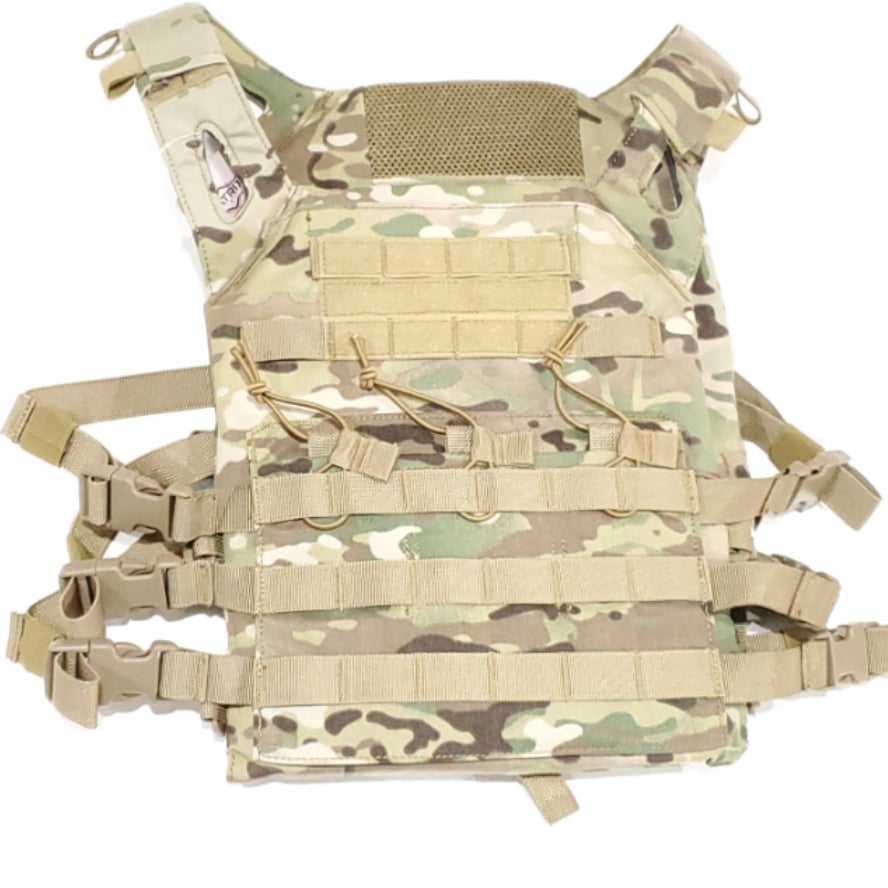 Matrix Level-1 Plate Carrier with Integrated Magazine Pouches (Color: Multicam) ID: 76624 ...